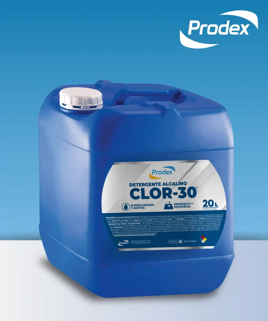 Detergente Alcalino Clor – 30 – Detergentes Industriales
